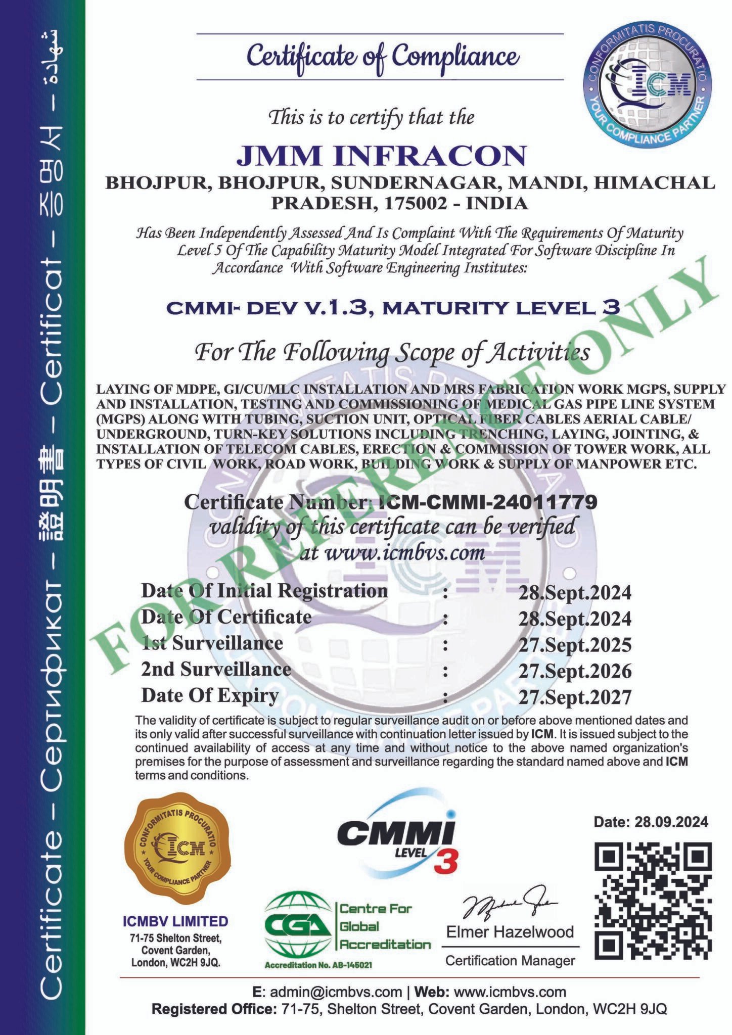 Certifications - Analyticall Quality Solutions Pvt. Ltd. | AQS