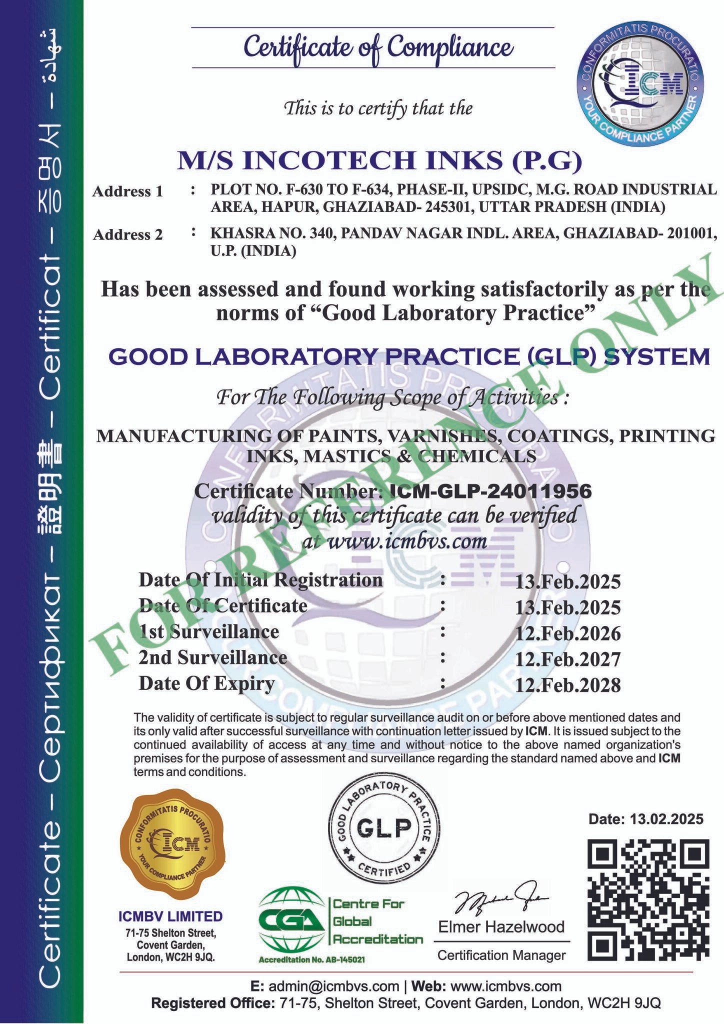 Certifications - Analyticall Quality Solutions Pvt. Ltd. | AQS