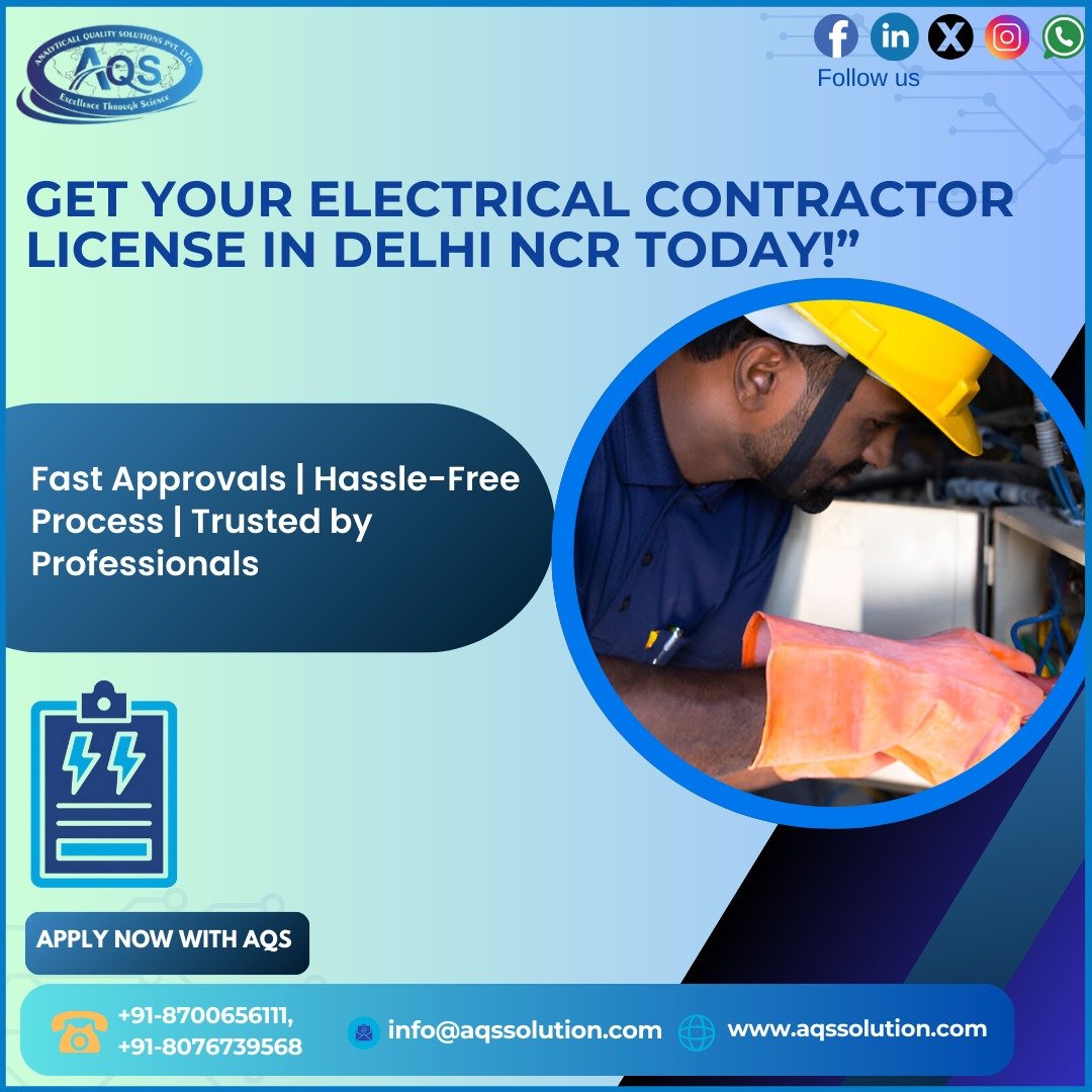Get Your Electrical Contractor License in Delhi NCR—Complete Guide ...